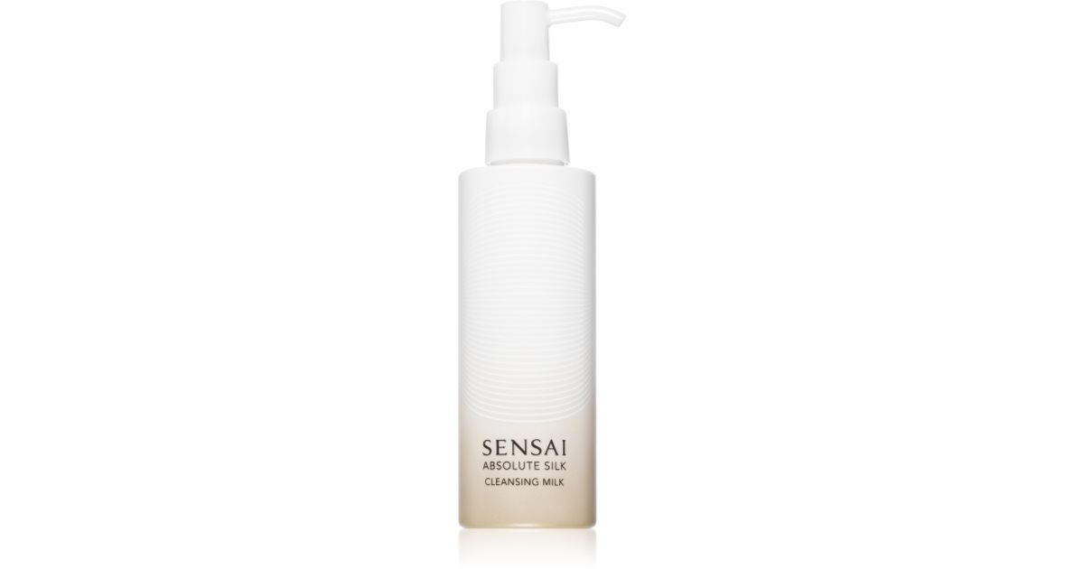 Sensai Absolute Silk Cleansing Milk Cleansing and Makeup Removing ...