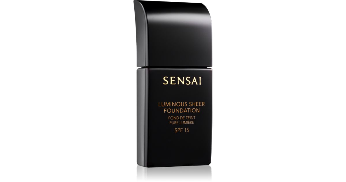 Sensai Luminous Sheer Foundation Illuminating Liquid Foundation SPF 15 ...