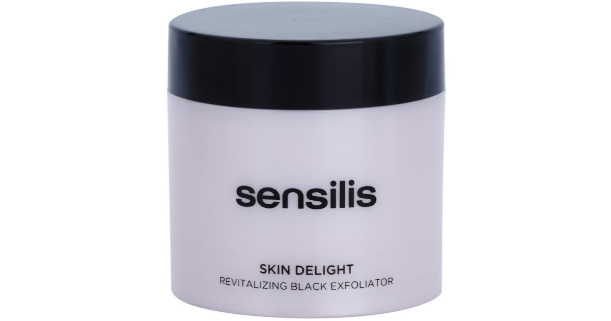Sensilis Skin Delight revitalisierendes Peeling mit Aktivkohle zum ...