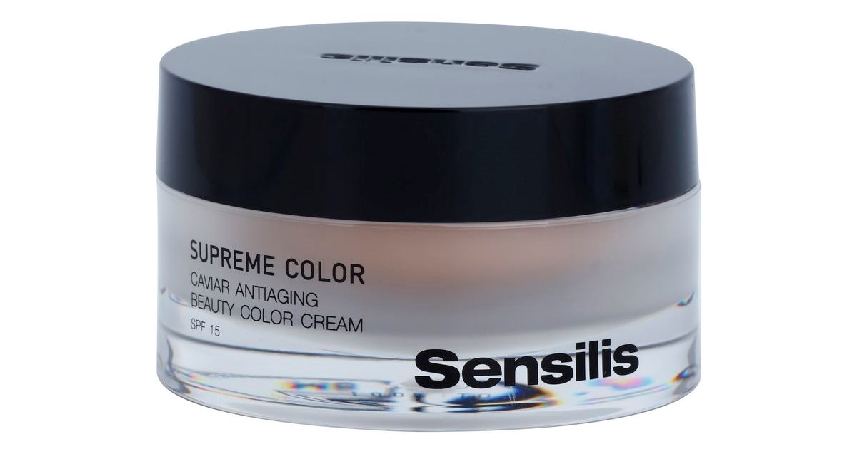 Sensilis Supreme Color crème teintée anti-rides unifiante SPF 15 ...
