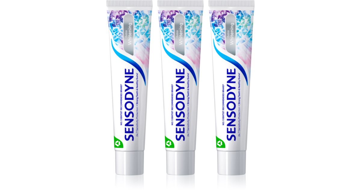 Sensodyne Extra Whitening whitening toothpaste with fluoride for ...