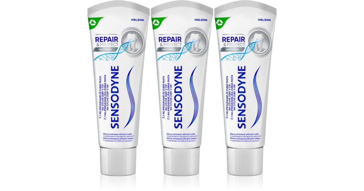 Sensodyne Repair & Protect Whitening whitening toothpaste for sensitive ...