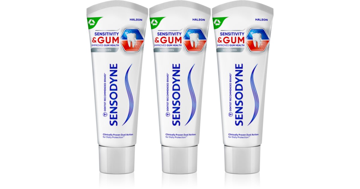 Sensodyne Sensitivity & Gum Whitening whitening toothpaste for ...