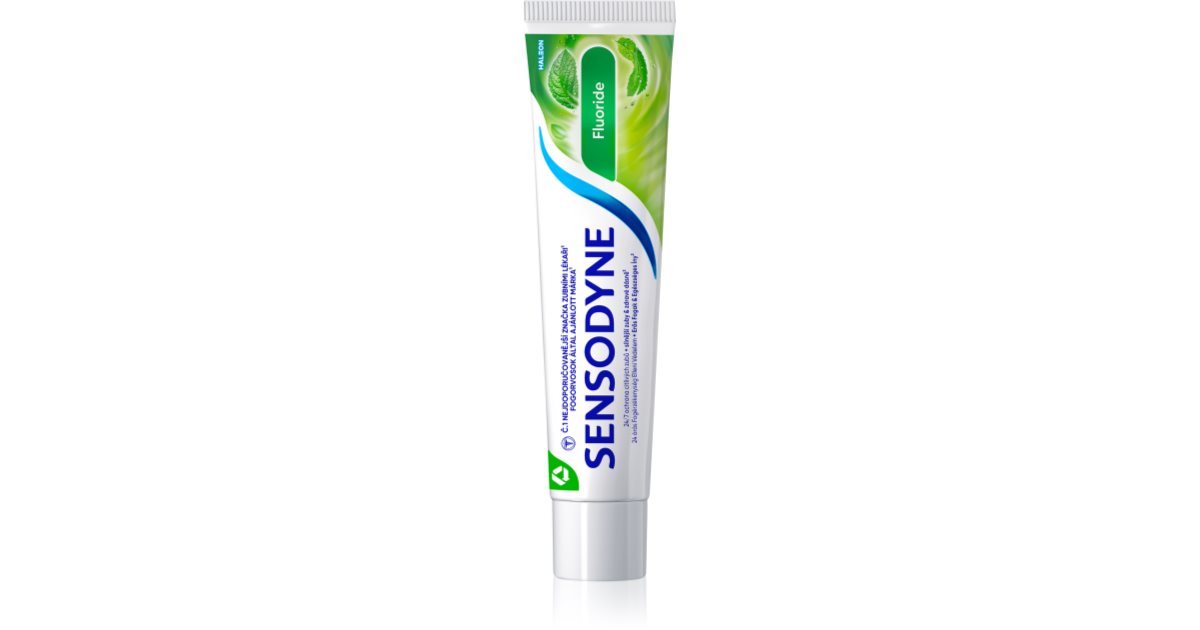 Sensodyne Fluoride dentifrice pour dents sensibles avis | notino.fr