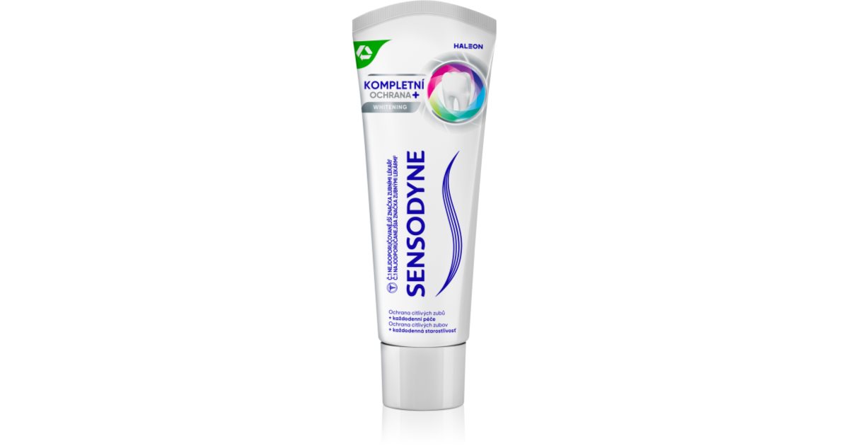 Sensodyne Complete Protection Whitening whitening toothpaste | notino.co.uk