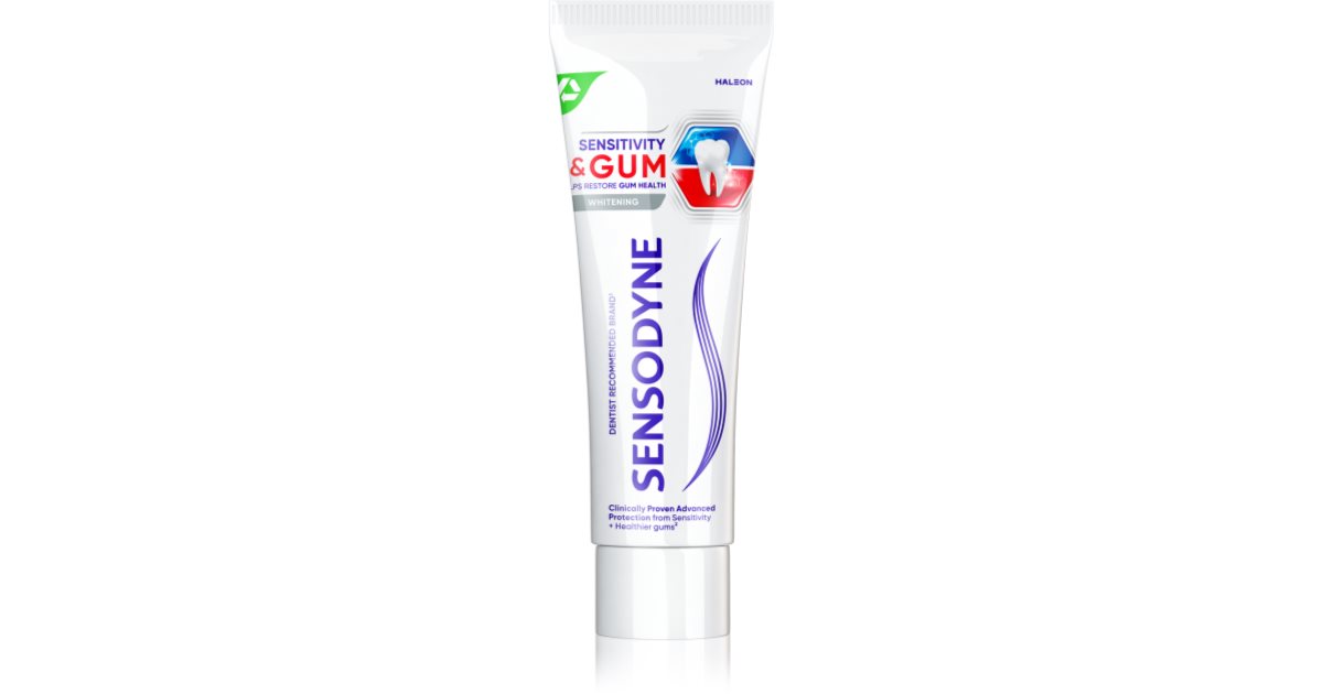Sensodyne Sensitivity & Gum Whitening dentifrice blanchissant ...