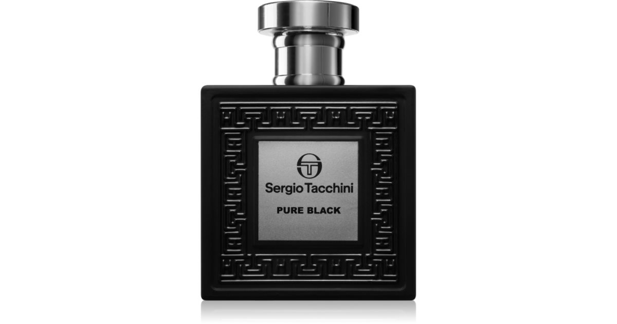 Sergio Tacchini Pure Black Eau de Toilette für Herren | Notino