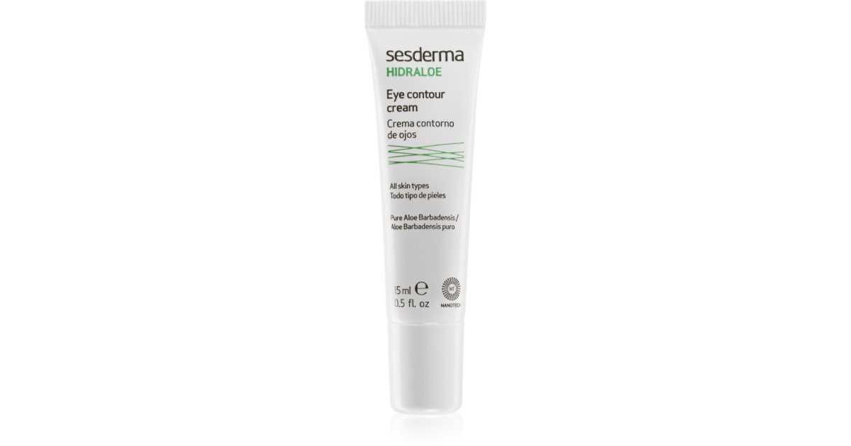 Sesderma Hidraloe Eye Contour Cream crème yeux anti-enflures et anti ...
