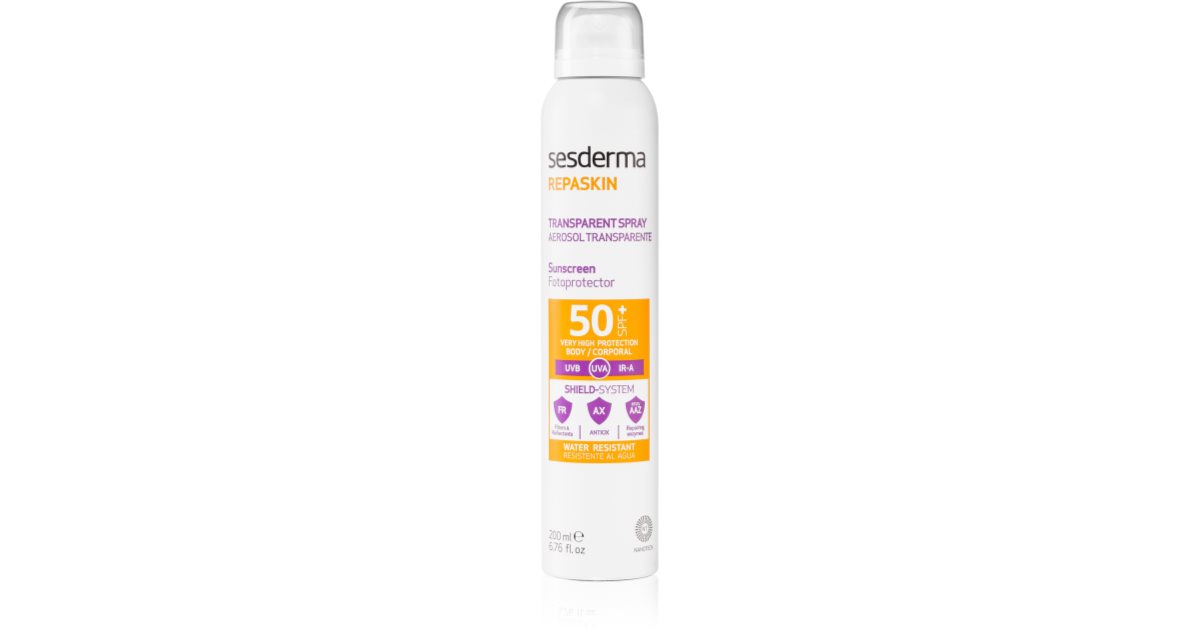 Sesderma Repaskin spray solar transparente SPF 50+ | notino.pt