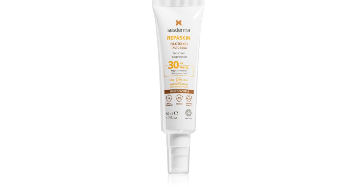 Sesderma Repaskin Silk Touch Face Sun Cream SPF 30 | notino.co.uk