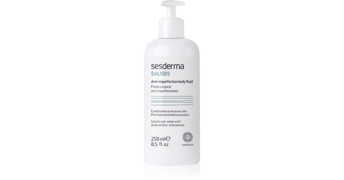 Sesderma Salises Anti-Imperfection Body Fluid body lotion to treat acne ...