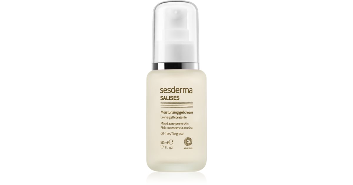 Sesderma Salises moisturising gel cream for oily acne-prone skin ...