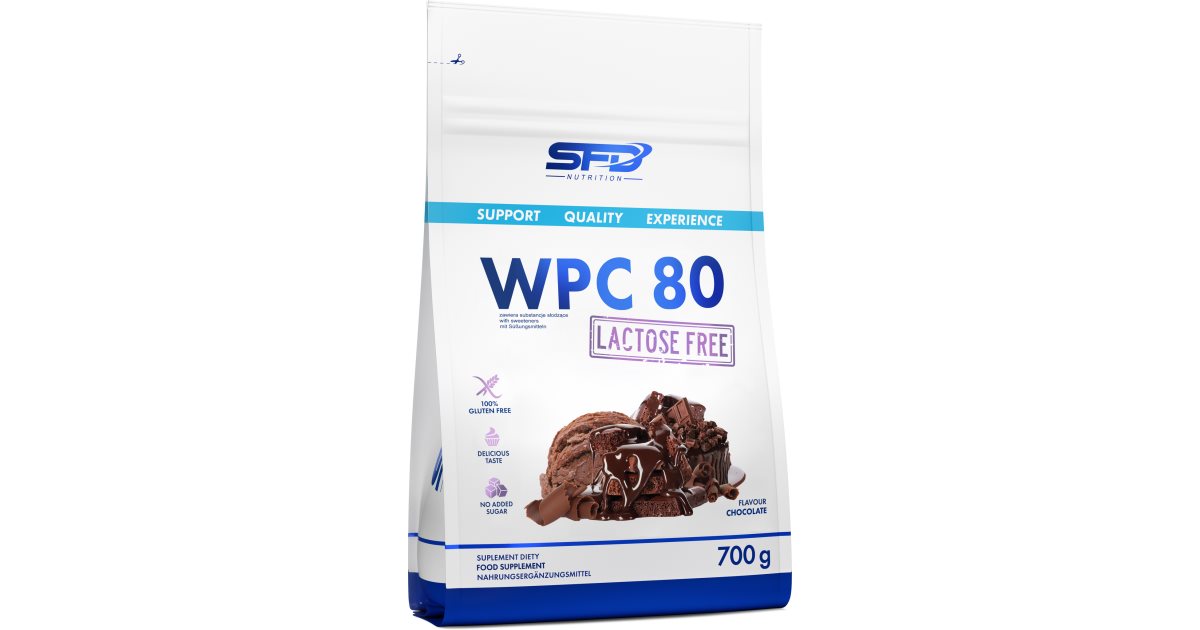 SFD Nutrition WPC 80 Lactose Free srvátkový proteín bez laktózy | notino.sk