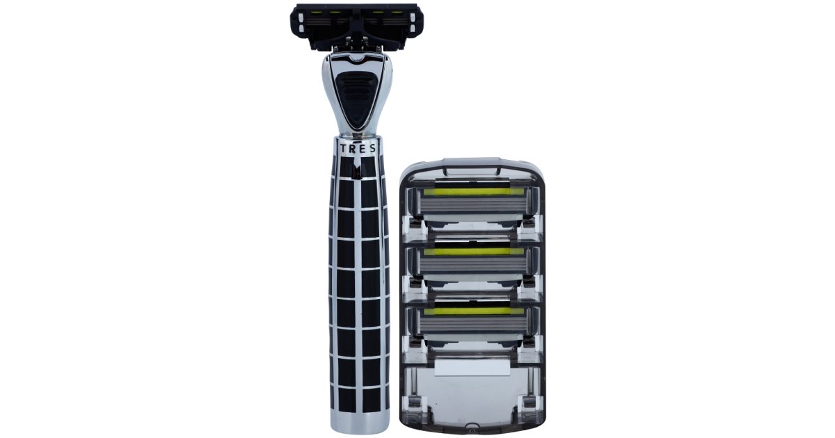 Shave-Lab Luxury Tres P.4 Shaver + Spare Blades 3 pcs | notino.co.uk