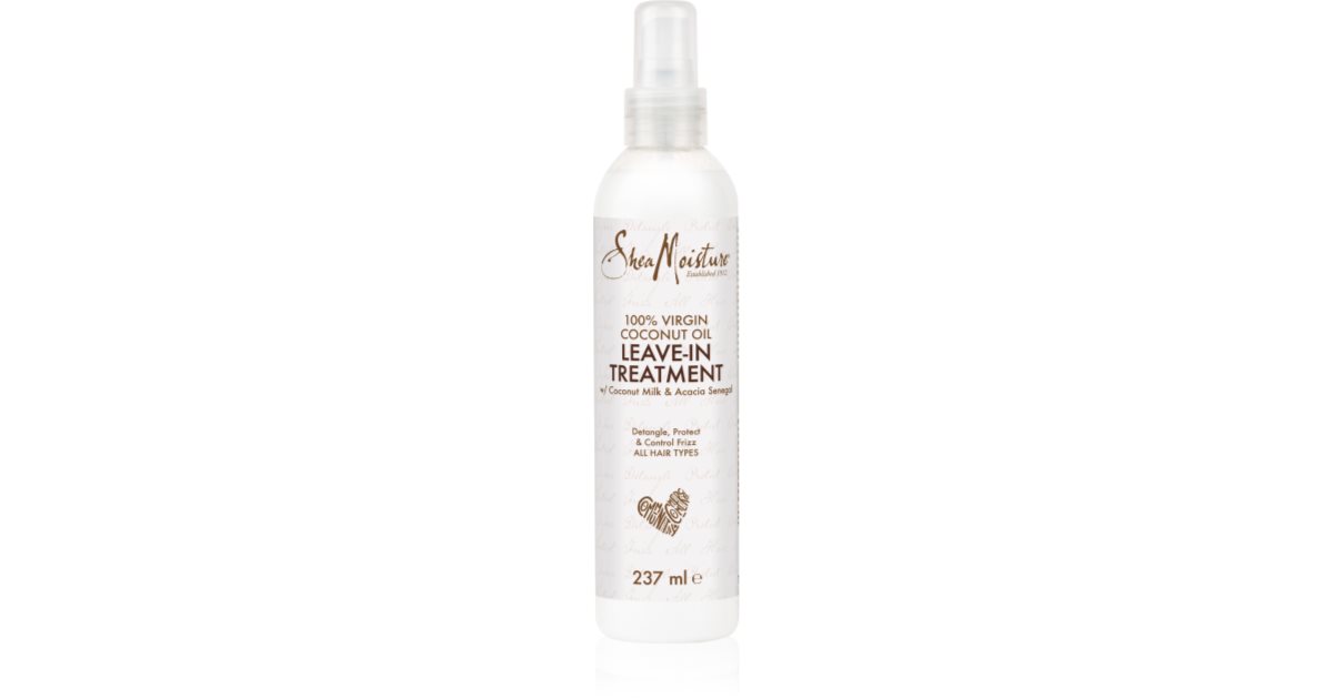 Shea Moisture 100% Virgin Coconut Oil Leave-in fuktgivande behandling i ...