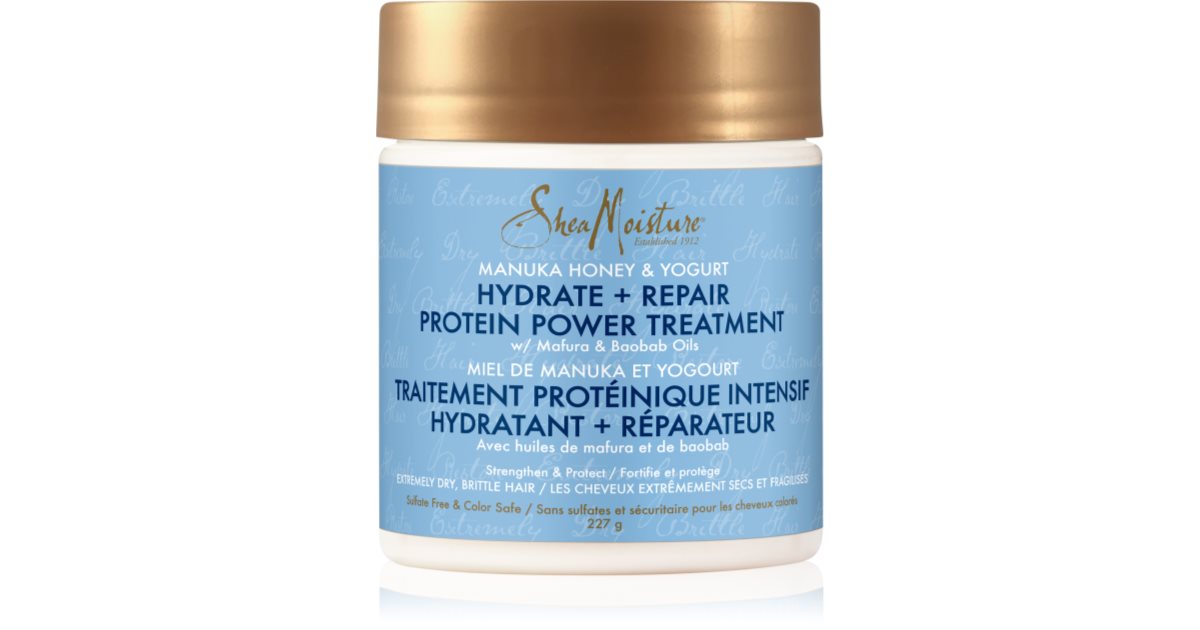 Shea Moisture Manuka Honey & Yogurt Hydrating Hair Mask with ...
