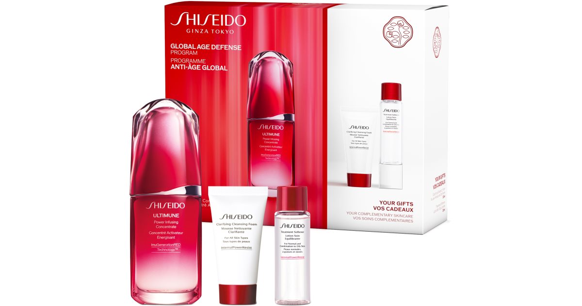 Shiseido Ultimune gift set for perfect skin | notino.co.uk