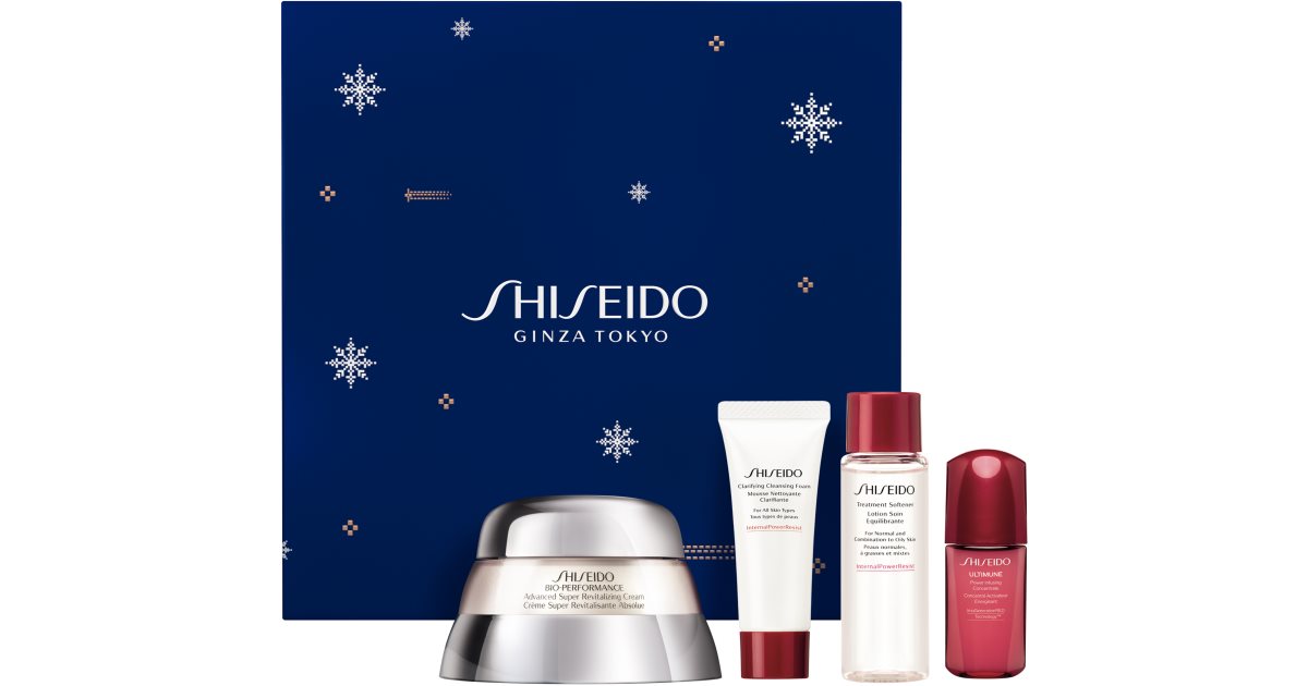 Shiseido Bio-Performance Holiday Kit coffret para hidratação de pele e ...