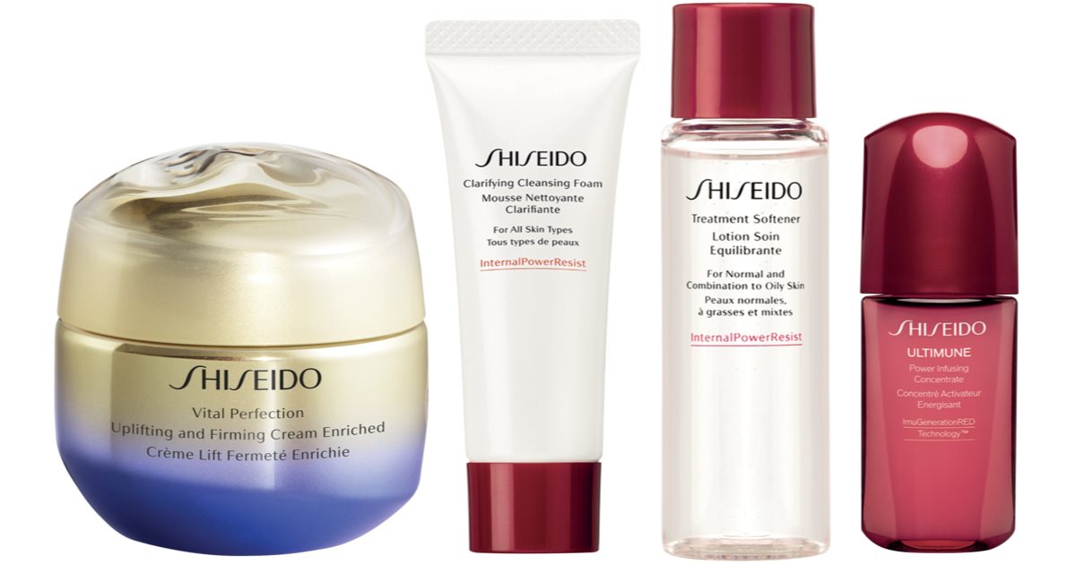 Shiseido Vital Perfection Enriched Kit coffret com efeito lifting ...