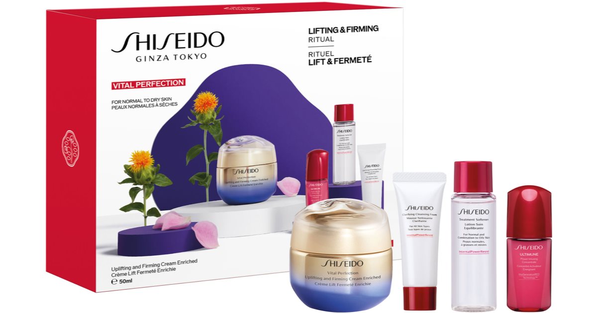 Shiseido Vital Perfection Enriched Value Set Gift Set to restore skin ...