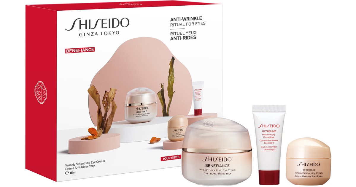 Shiseido Benefiance Eye Care Set coffret cadeau contour des yeux ...
