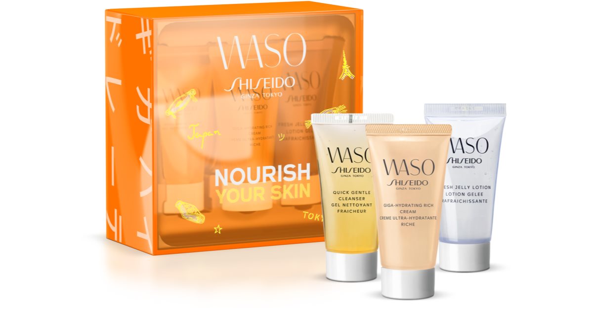 Shiseido Waso Set IV. (with Nourishing and Moisturizing Effect ...