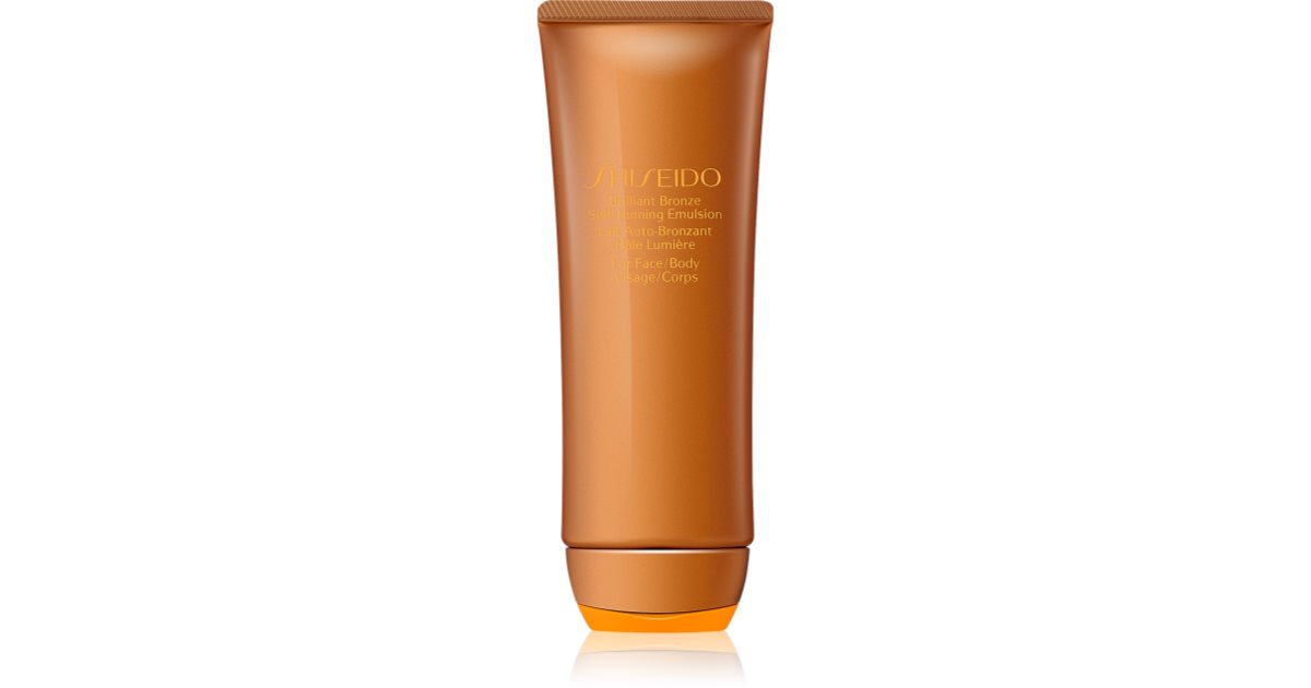 Shiseido Sun Care Brilliant Bronze Self-Tanning Emulsion Self Tan ...