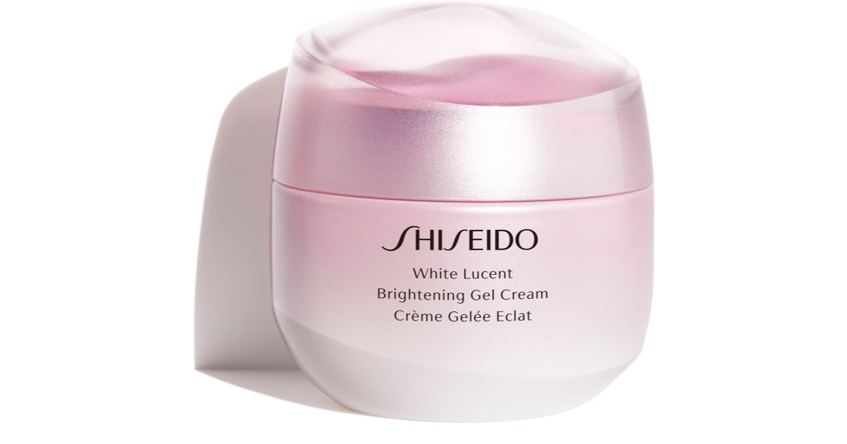Shiseido White Lucent Brightening Gel Cream aufhellende und feuchtigkeitsspendende Creme gegen ...