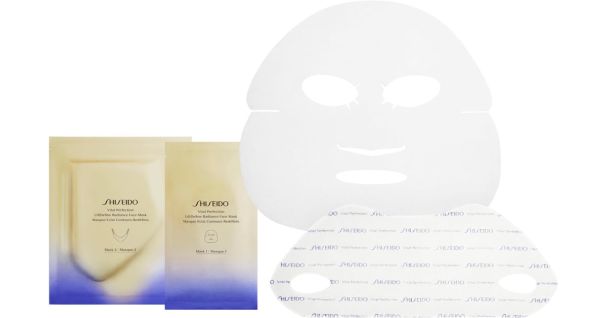 Shiseido Vital Perfection Liftdefine Radiance Face Mask Luxury ...