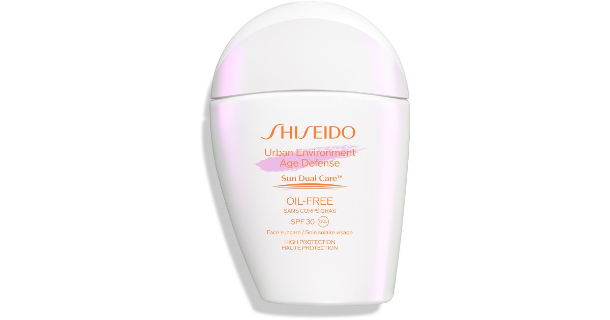 Shiseido Sun Care Urban Environment Age Defense Protetor solar com ...