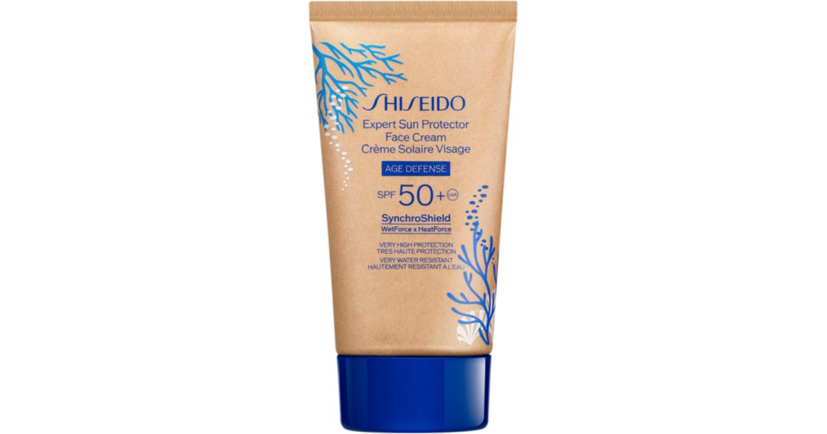 Shiseido Sun Care Expert Sun Protector Face Cream crème solaire visage ...