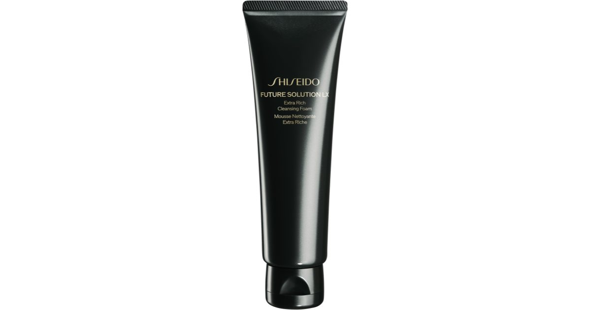 Shiseido Future Solution LX New Extra Rich Cleansing Foam foaming face ...