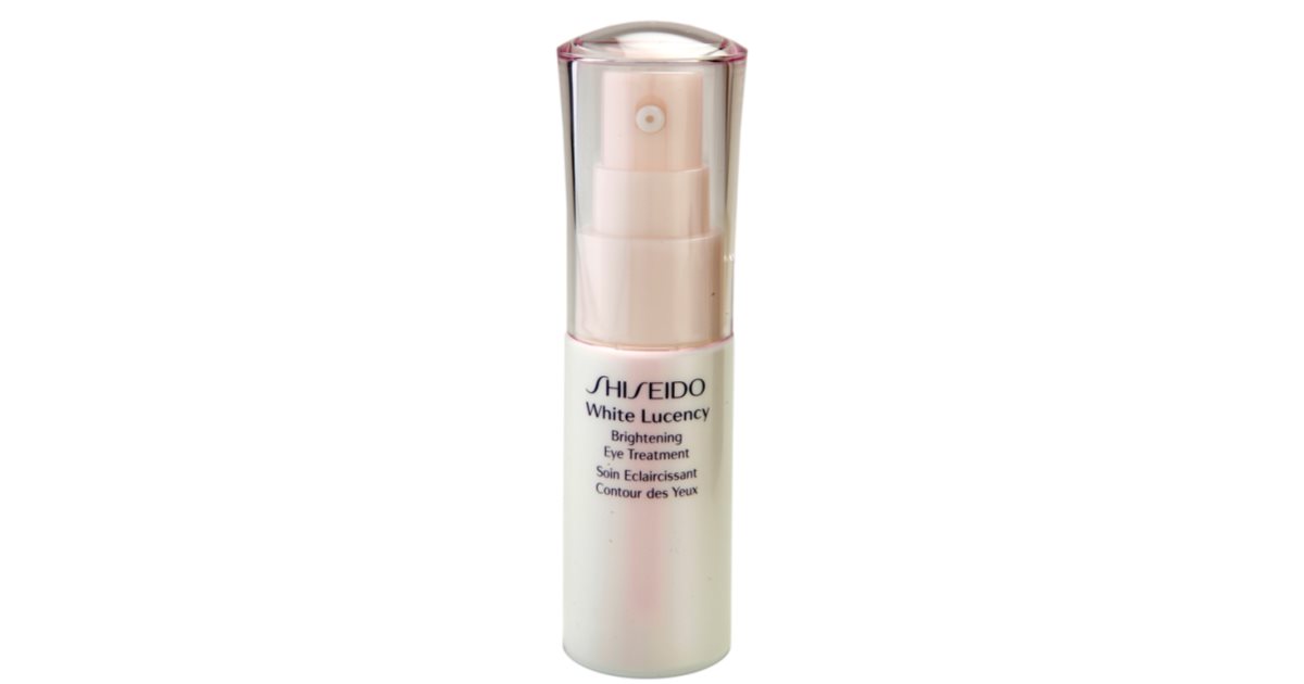 Shiseido White Lucency cuidado para os olhos sem olheiras e inchaços ...