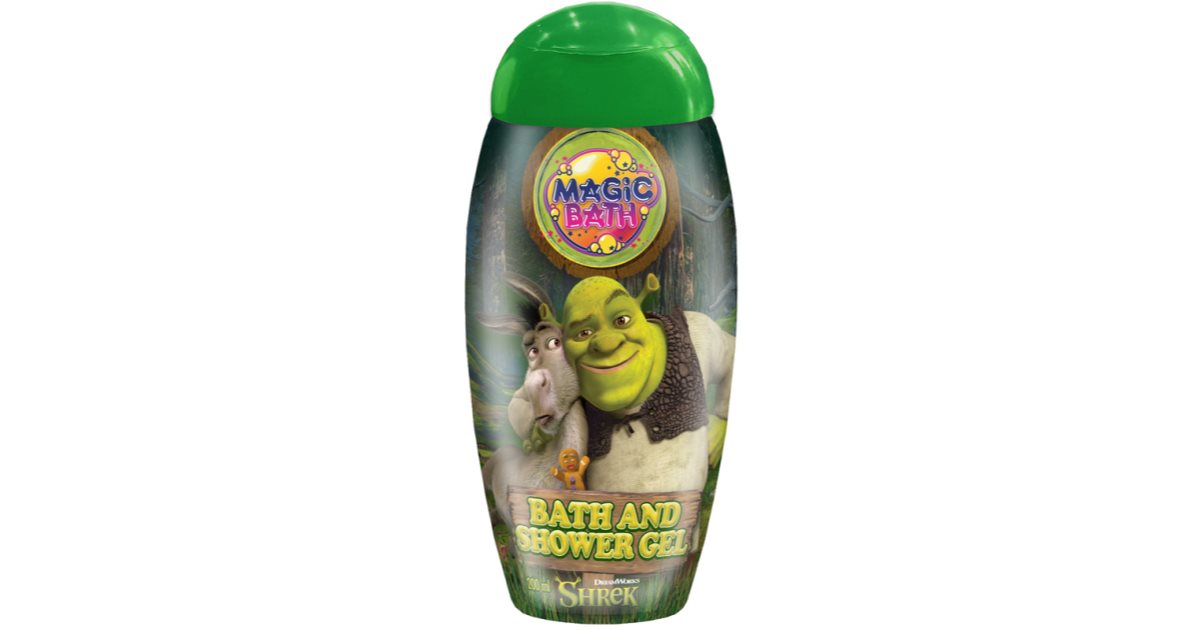 Shrek Magic Bath Bath & Shower Gel Duschtvål för barn | notino.se