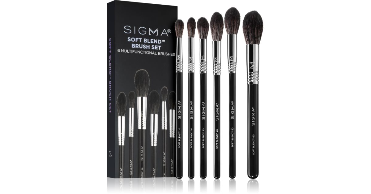 Sigma Beauty Face SOFT BLEND ™ Brush Set for face and eyes | notino.ie