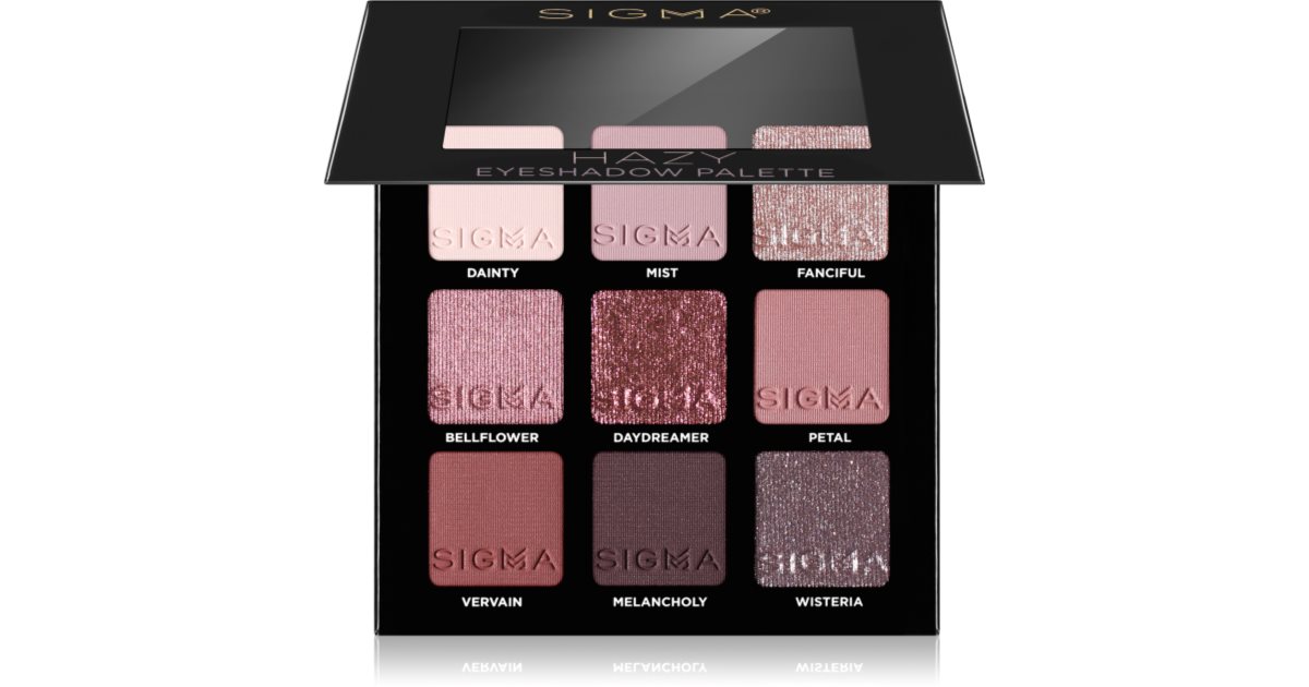 Sigma Beauty Eyeshadow Palette Hazy palette de fards à paupières ...