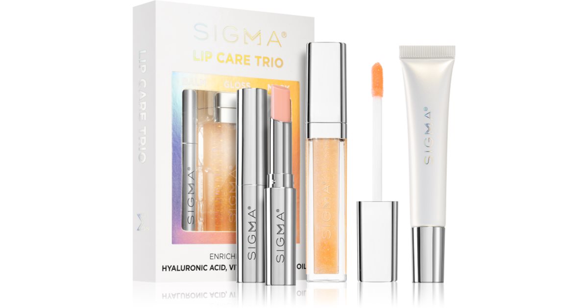 Sigma Beauty Lip Care Trio set (for lips) | notino.co.uk