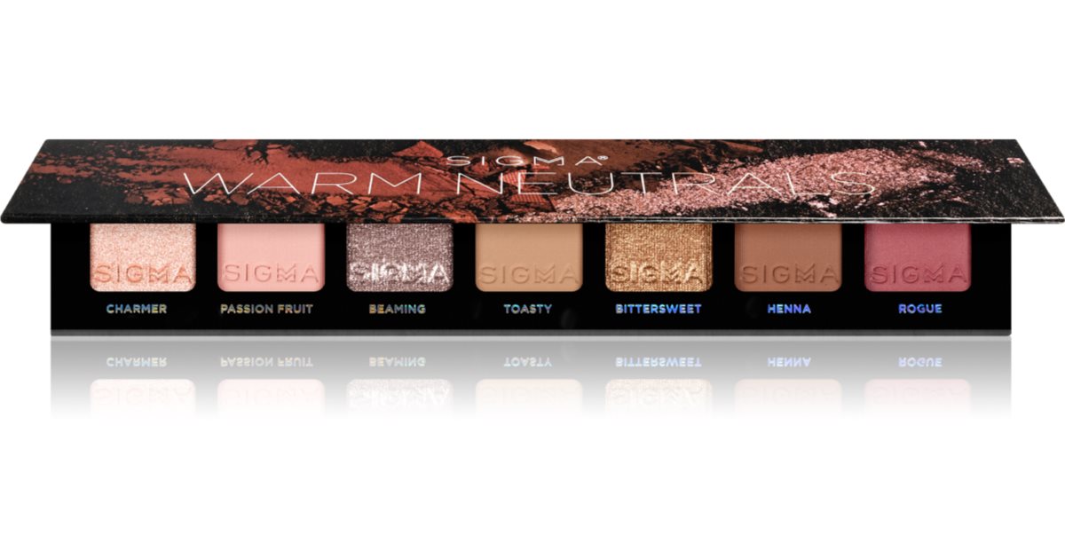 Sigma Beauty Warm Neutrals Eyeshadow Palette Notino Ie