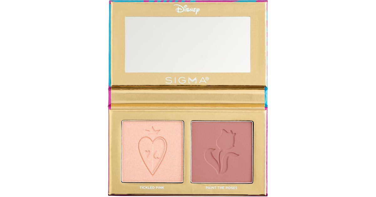 Sigma Beauty Alice in Wonderlad Cheek Duo blusher with illuminator ...