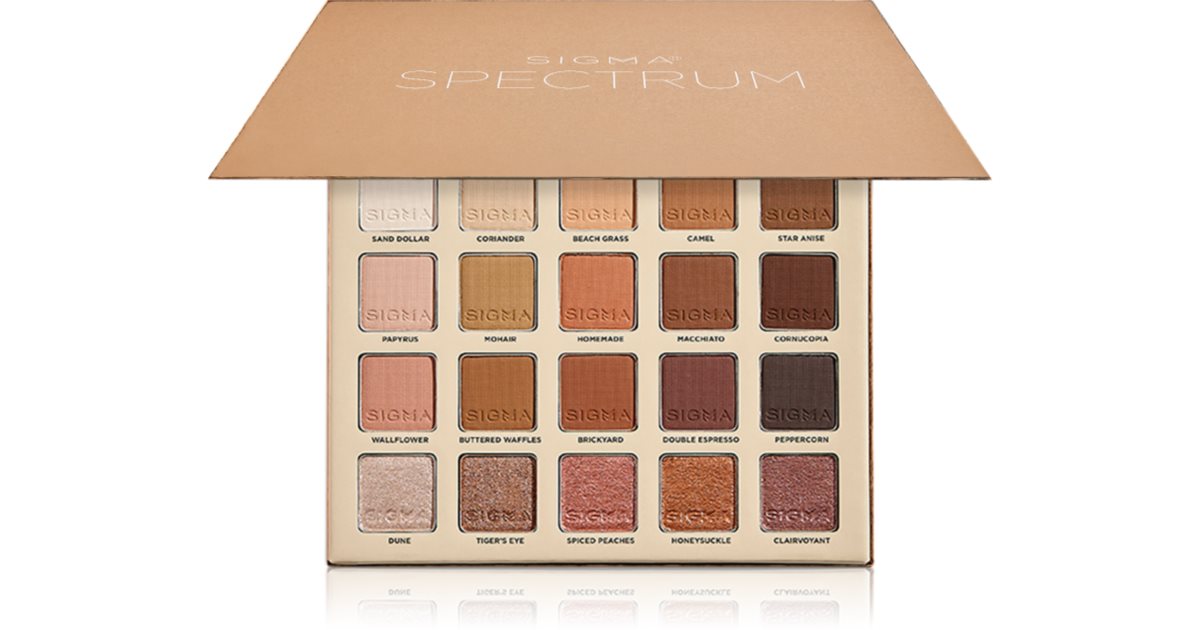 Sigma Beauty Spectrum Eyeshadow Palette Palett för ögonskugga | notino.se