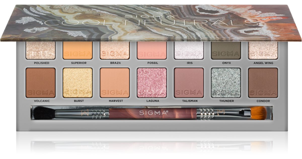 Sigma Beauty Cool Neutrals eyeshadow palette | notino.co.uk