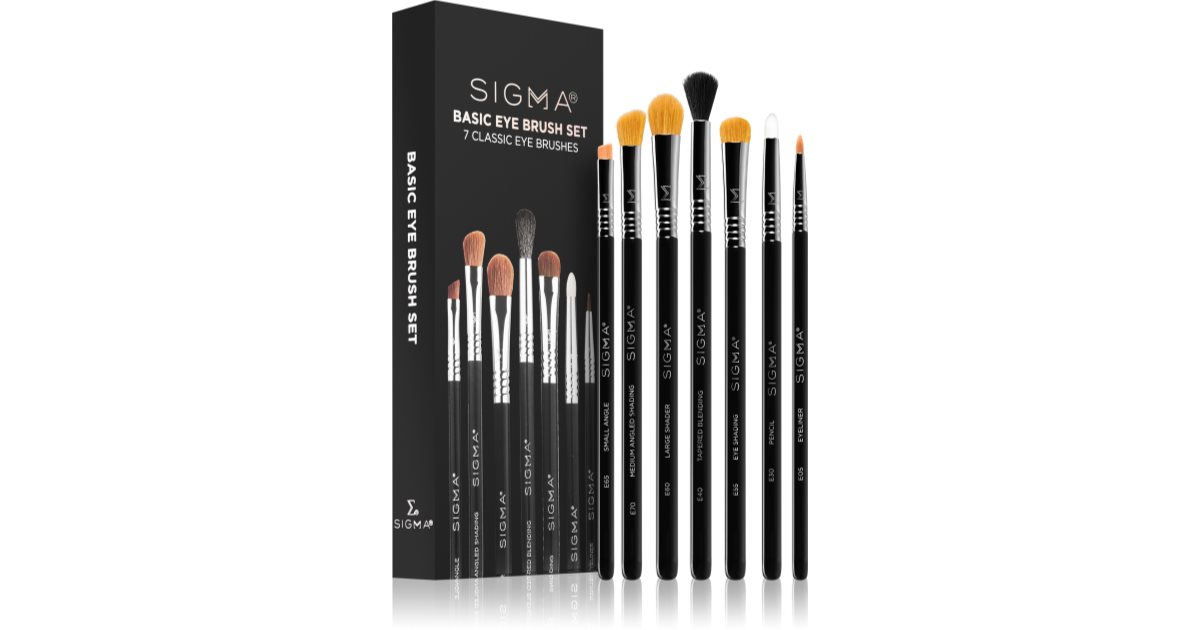 Sigma Beauty Brush Set Basic Eye | Livrare rapida! | Notino.ro