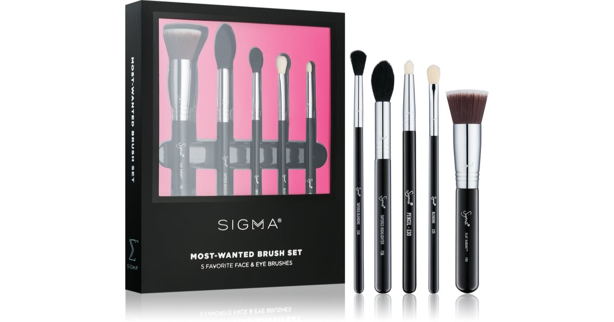 Sigma Beauty Brush Set Most-wanted kit de pinceaux visage | notino.be
