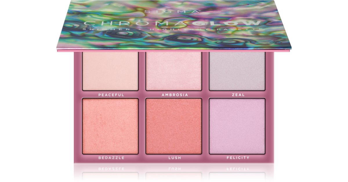 Sigma Beauty Chroma Glow highlighter palette | notino.co.uk