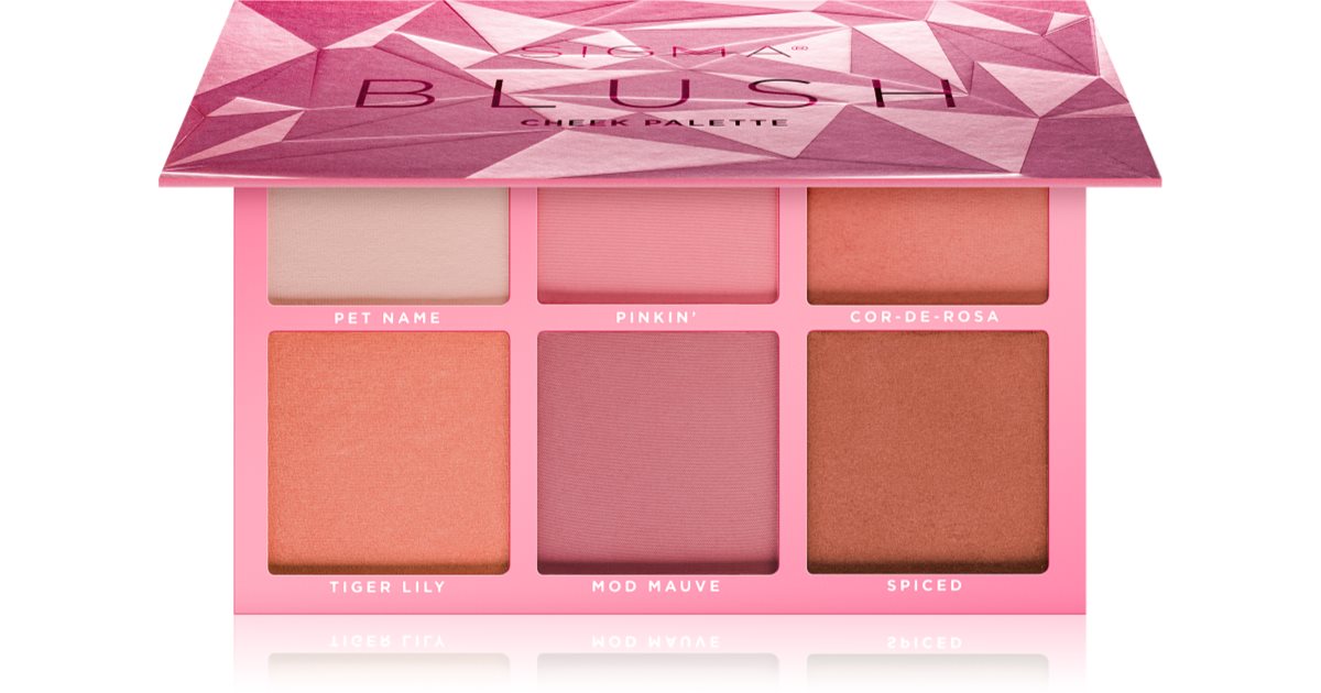 Sigma Beauty Blush Cheek Palette paleta de blushes | notino.pt