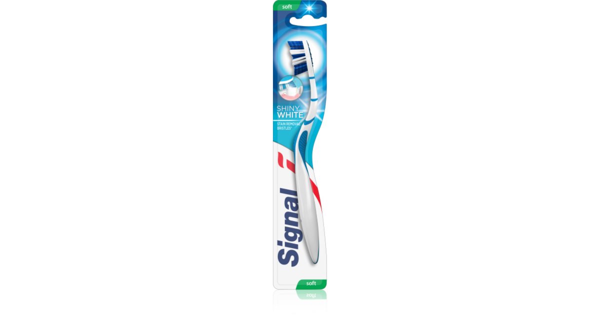 Signal Shiny White Soft Toothbrush | notino.co.uk