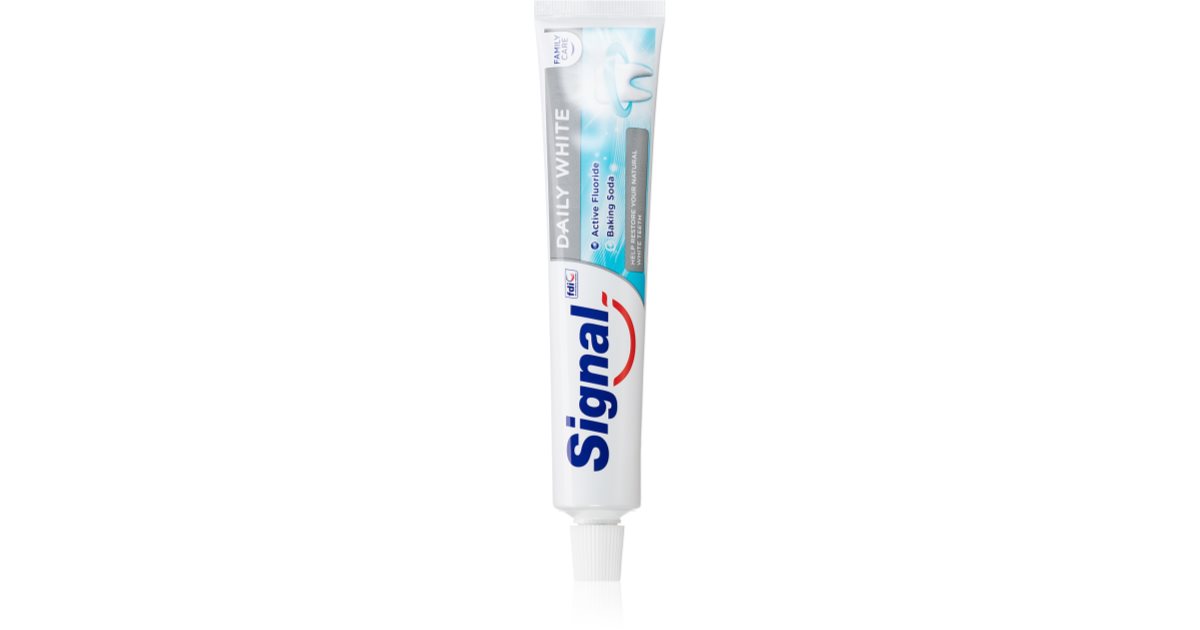 Signal Daily White toothpaste with whitening effect | notino.co.uk