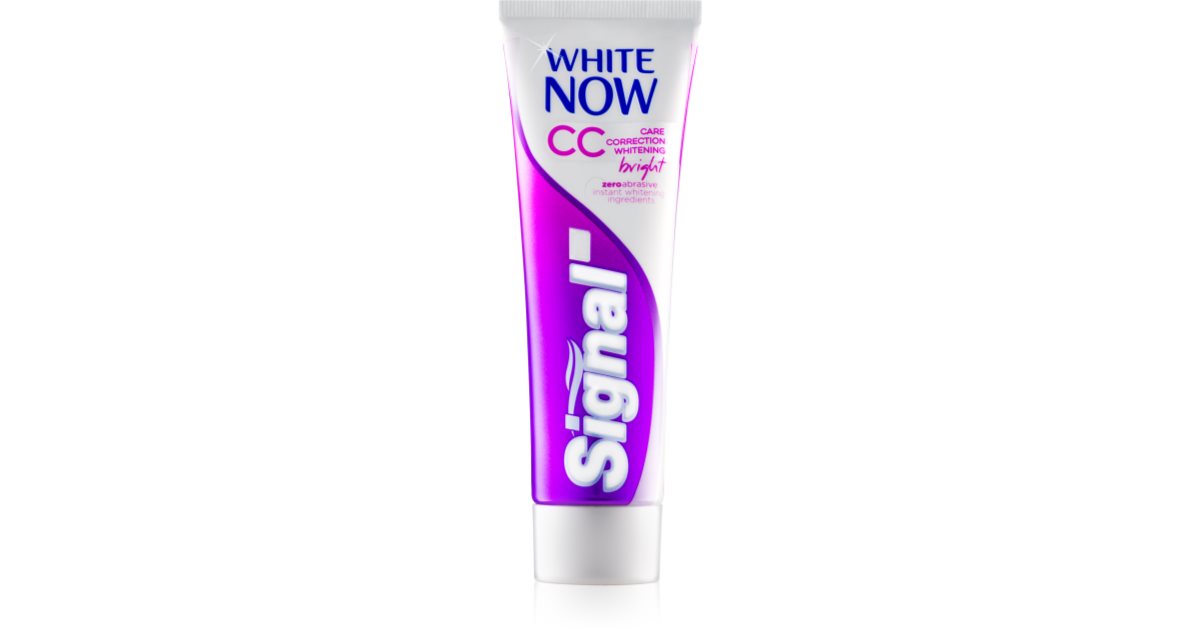Signal White Now CC Whitening Toothpaste for Complete Dental Care ...