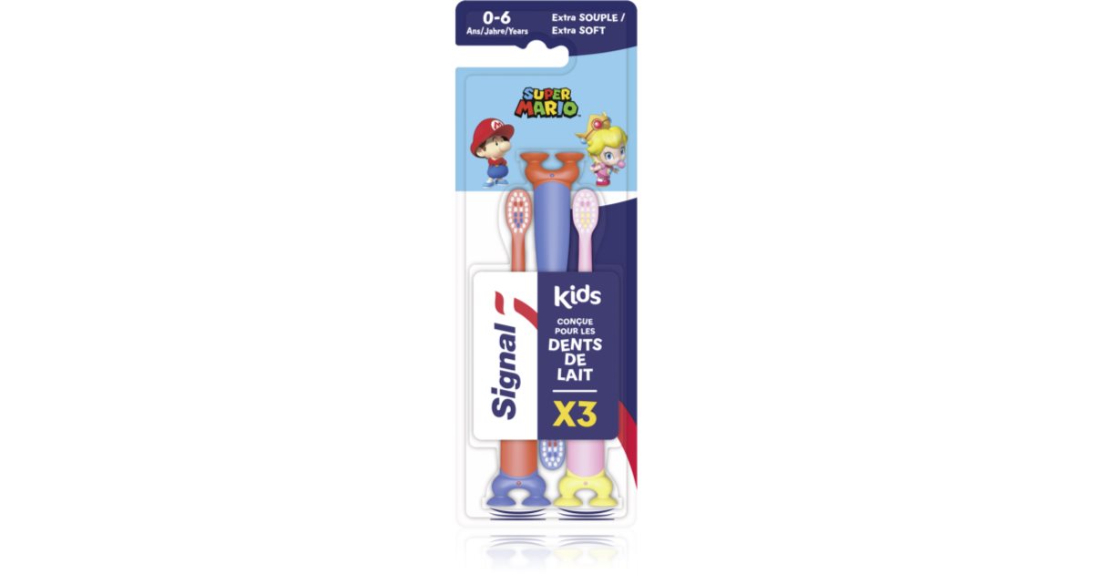 Signal Kids toothbrush for children economy pack 0-6/2-6 | notino.co.uk