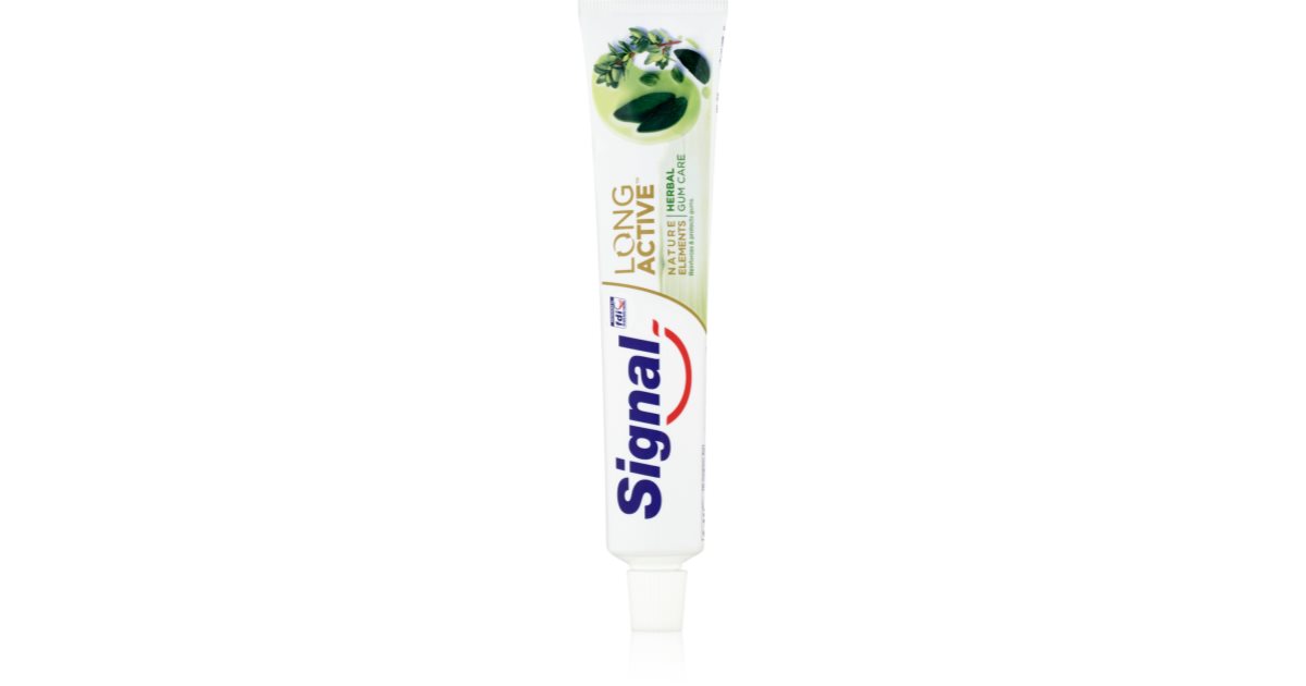 Signal Long Active Natural Elements Gum Protection Toothpaste | notino.ie